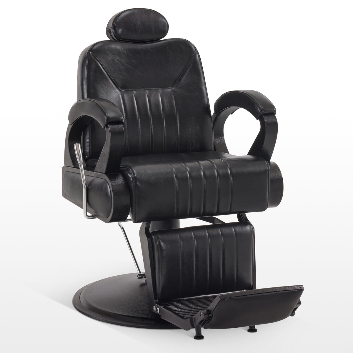 BarberPub All Purpose Barber Chair,Reclining Hair Stylist Salon Chair