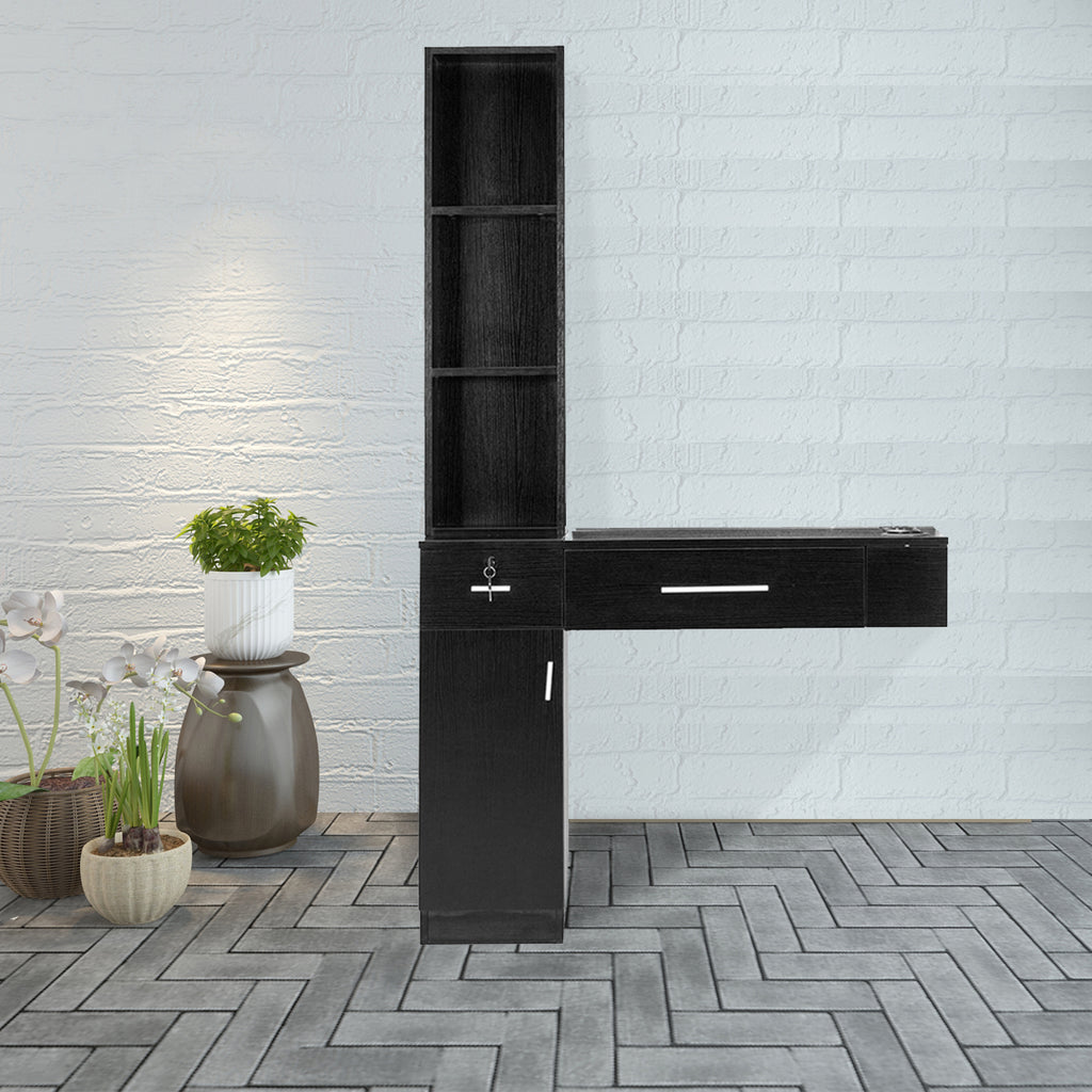 BarberPub Wall Mount Hair Styling Barber Station Beauty Salon Spa Equi ...